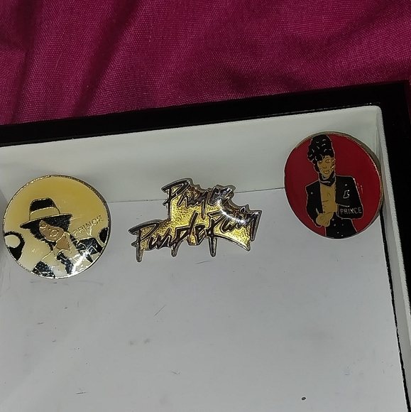 Vintage | Jewelry | Vintage 98s Prince Pin Set | Poshmark